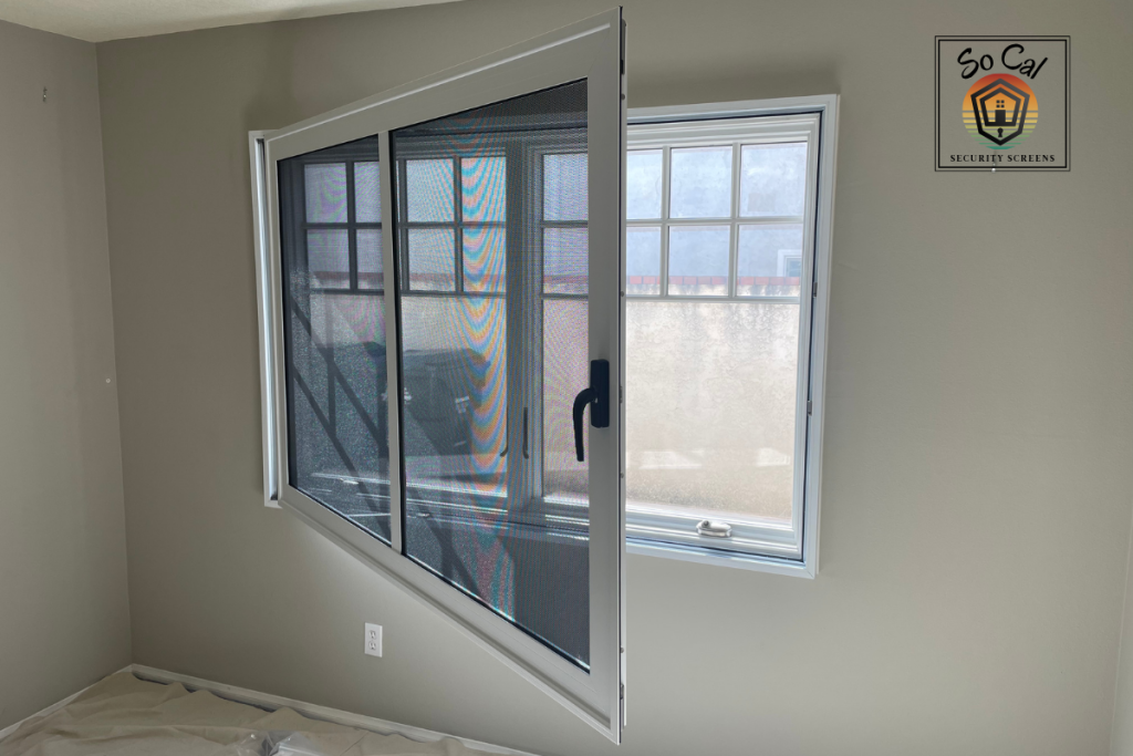 Casement Window Security Screens - Southern California