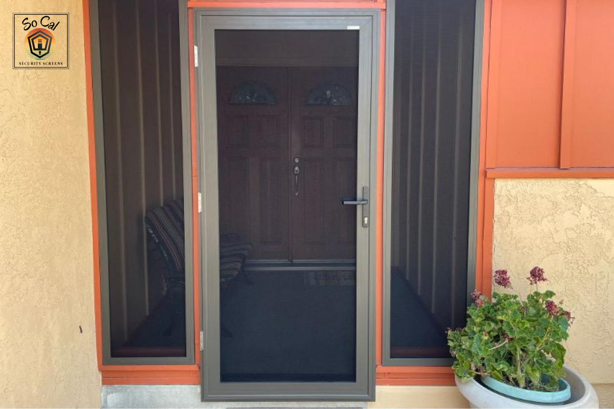 Swinging Doors Security Screens - Southern California - So Cal